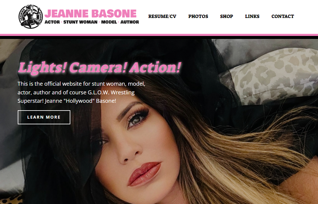 Jeanne Basone | Stunt Woman, Actress, Author, Model